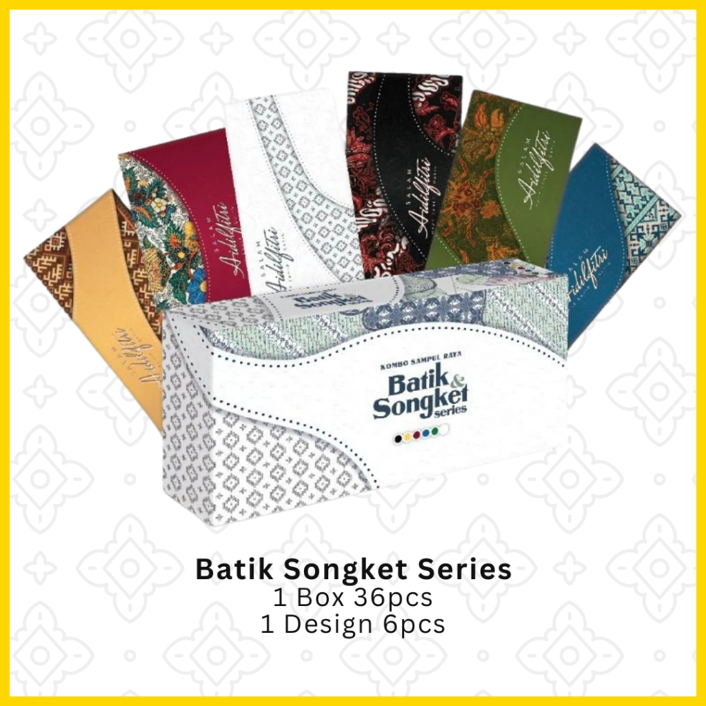 Batik Songket Box | Sampul Raya Sampul Duit Raya Money Packet Viral ...