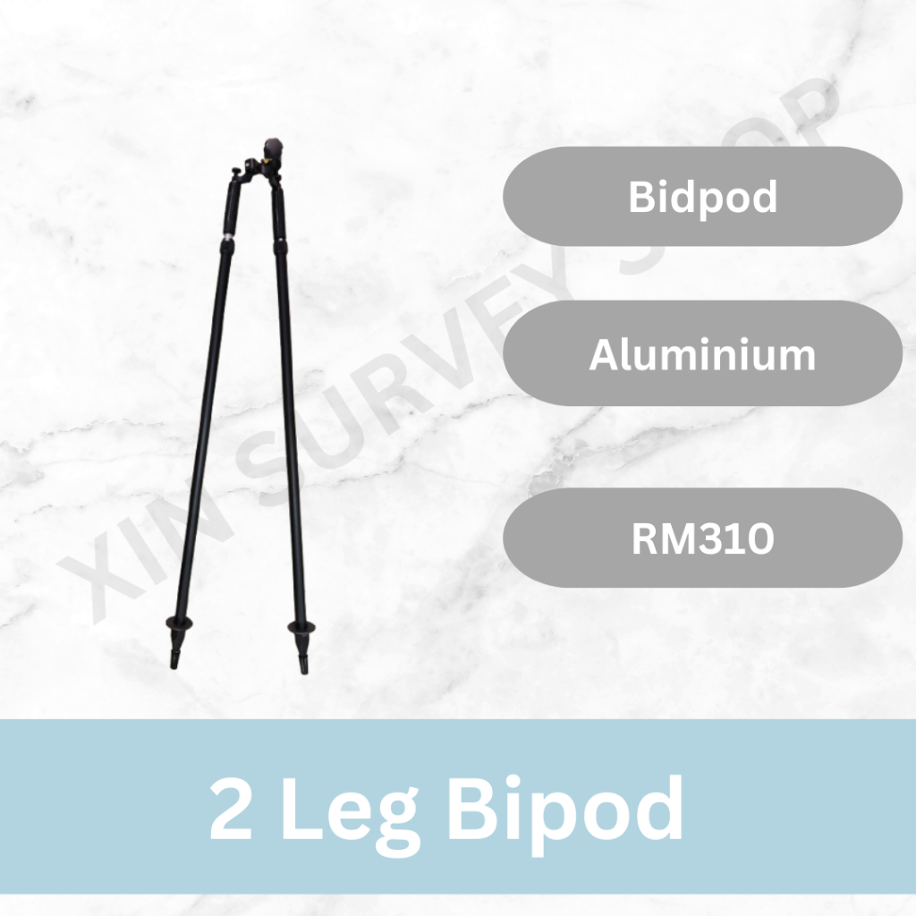 2 Leg Bipod / Bipod for surveying / Bipod for Pole / Bipod | Shopee ...