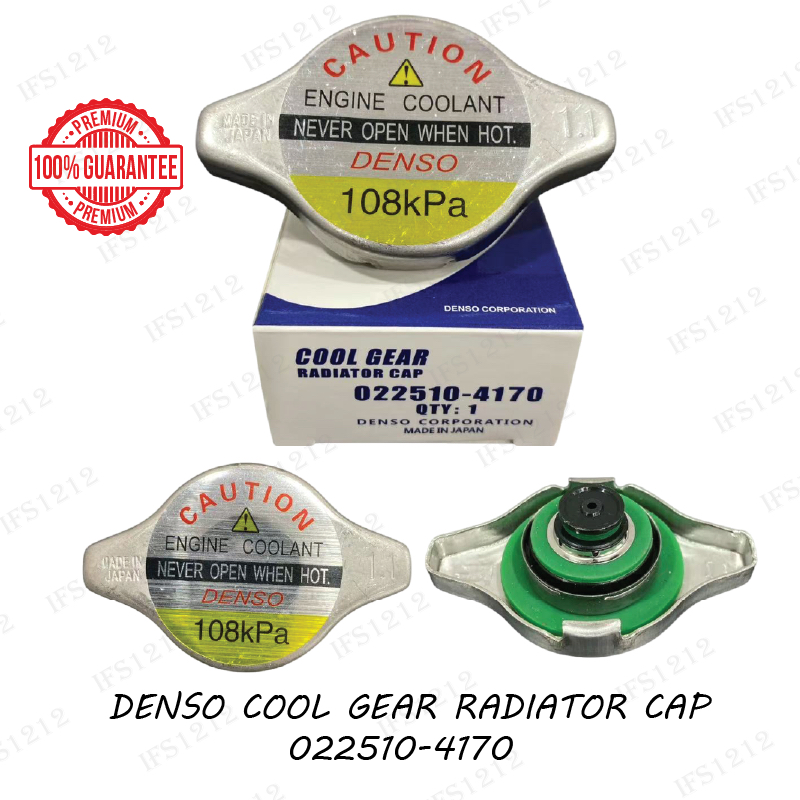 🇲🇾READY STOCK🔥 R126 DENSO COOL GEAR RADIATOR CAP (1.1) 022510-4170 ...