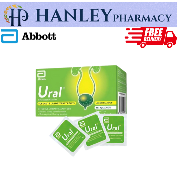 URAL EFFERVESCENT SACHET GRANULES 4G X 28S/BOX | Shopee Malaysia