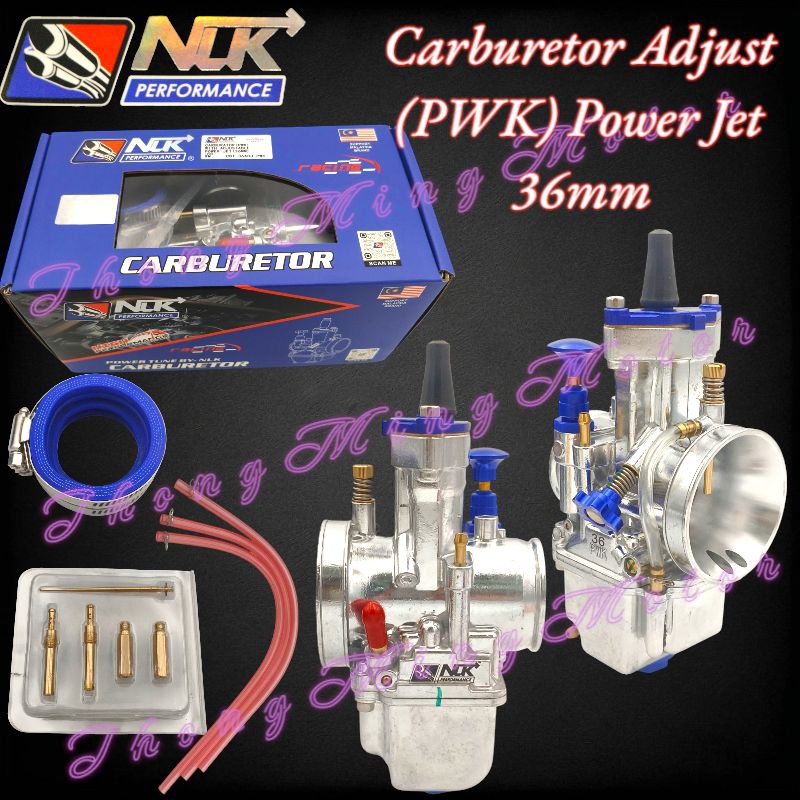 NLK Performance PWK Carburetor Racing Power Jet (V2), Size (26/28/30/32 ...