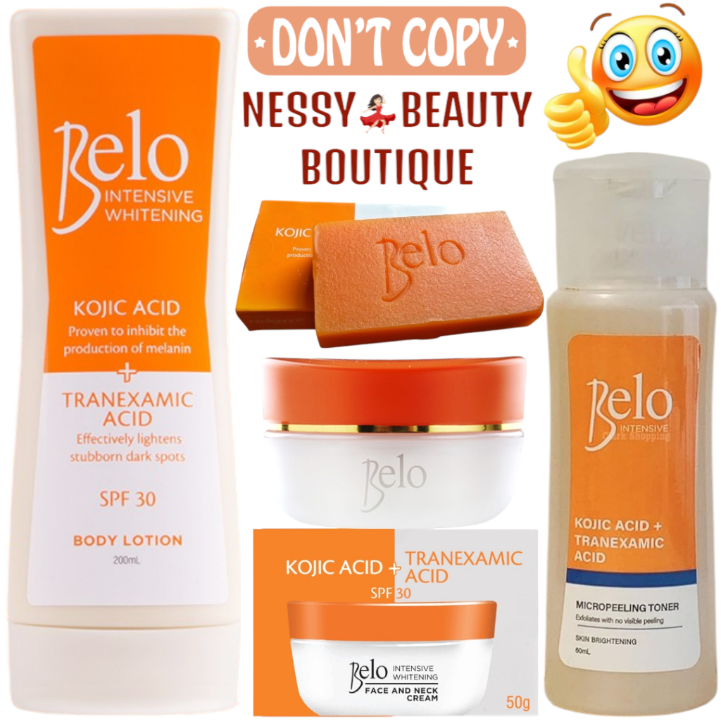Belo Kojic Acid Face & Body Sets | Shopee Malaysia