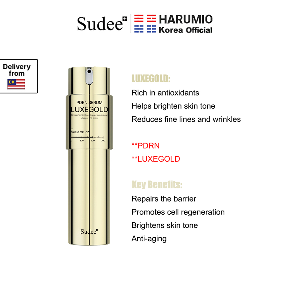 Sudee Pdrn Serum LUXEGOLD 300 30ml | Shopee Malaysia