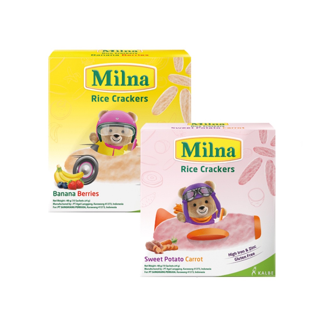 Milna Rice Crackers 40g | Shopee Malaysia