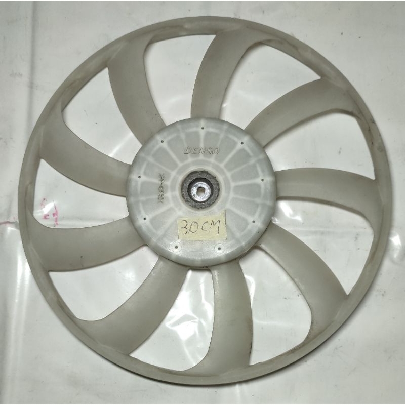 Denso radiator high speed fan blade 30CM 32CM 9 blade Japan 🇯🇵 Perodua ...