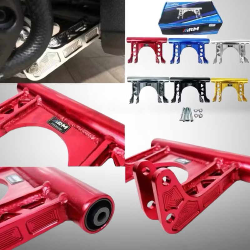 ARUMI ARM RACING NVX V1 V2 NMAX V2 EXTEND ENGINE BRACKET 2 INCHI 2IN1 ...