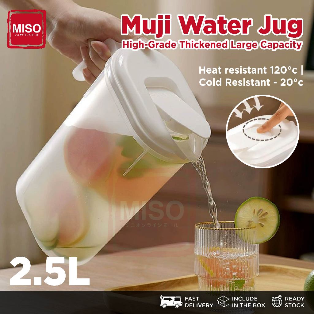 Innohut 2.5L Jag Air Plastik Water Jug Plastic Jug Botol Air Panas ...