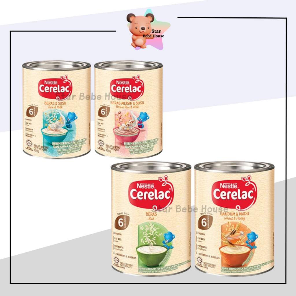 Nestle Cerelac (Rice/Wheat&Honey/Brown Rice/Rice&Milk)New Packing ...