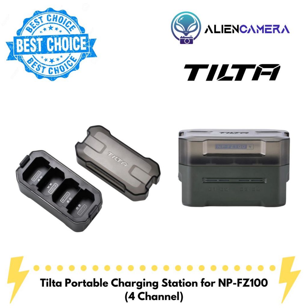 TILTA Camera Battery NP-FZ100 Digital Camera Battery Case Charger (4 ...