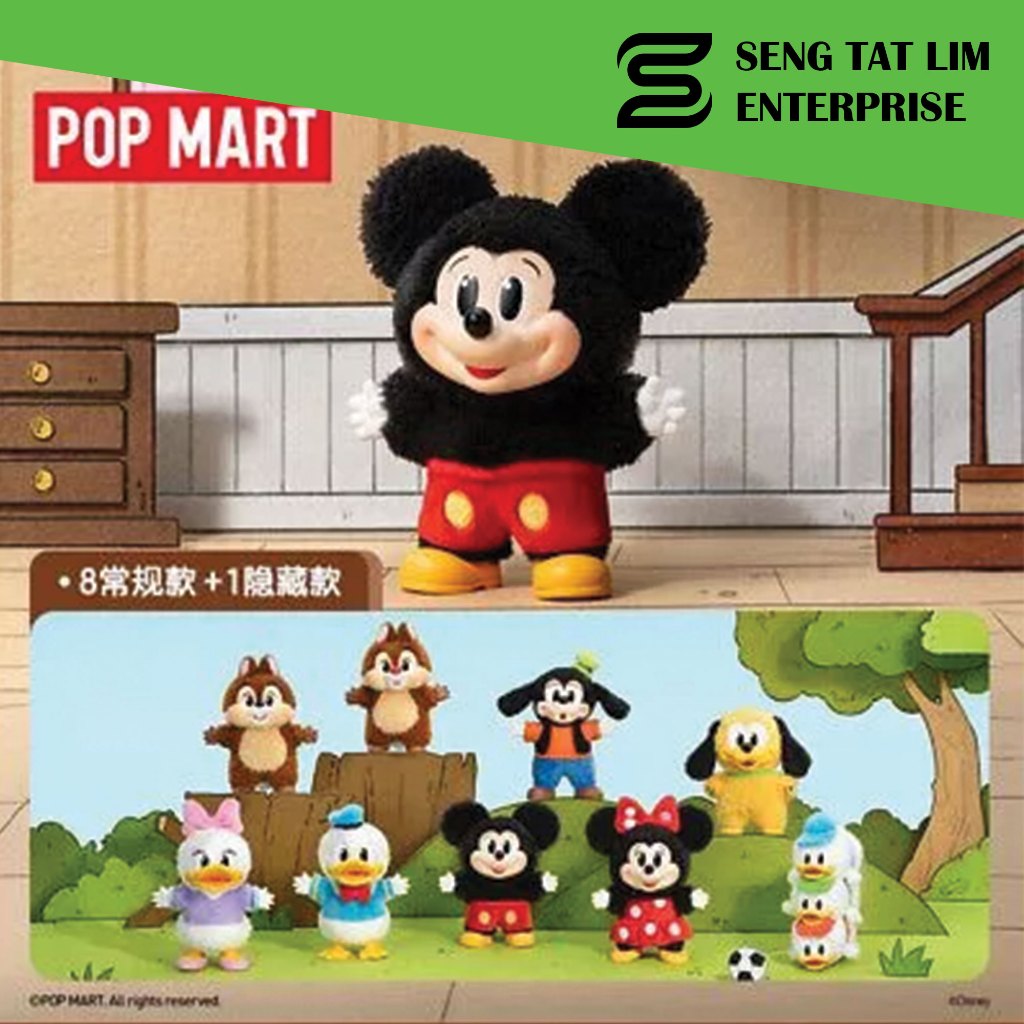 Pop mart Official [READY STOCK] Mickey Family Cute Together Keychain ...