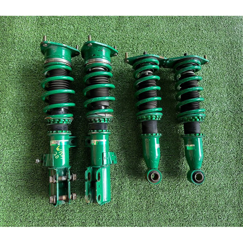 Toyota Wish ZGE20 Tein Flex Z HLHS Adjustable Coilover High Low Hard Soft Suspension Shocks ...