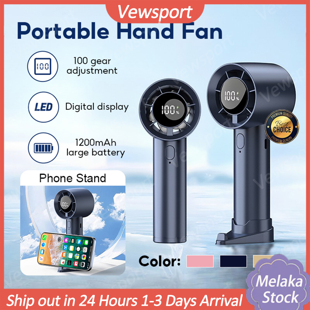 Kipas Mini Fan Portable Fan Kipas Tangan Hand Fan Handheld Rechargeable ...