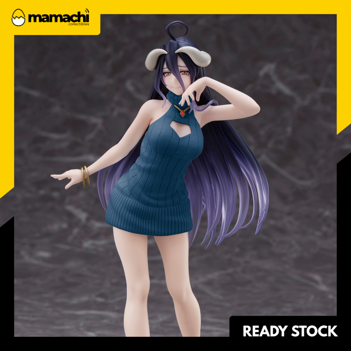【READY STOCK】TAITO Overlord IV - AMP Coreful Albedo (Knit Dress Ver ...