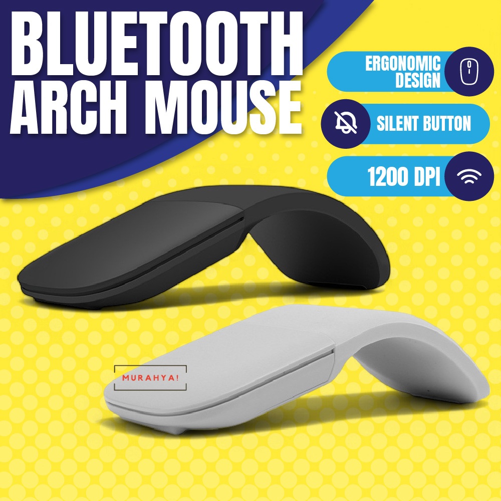 Mouse Wireless Foldable Arc Bluetooth 4.0 Mouse for microsoft surface ...