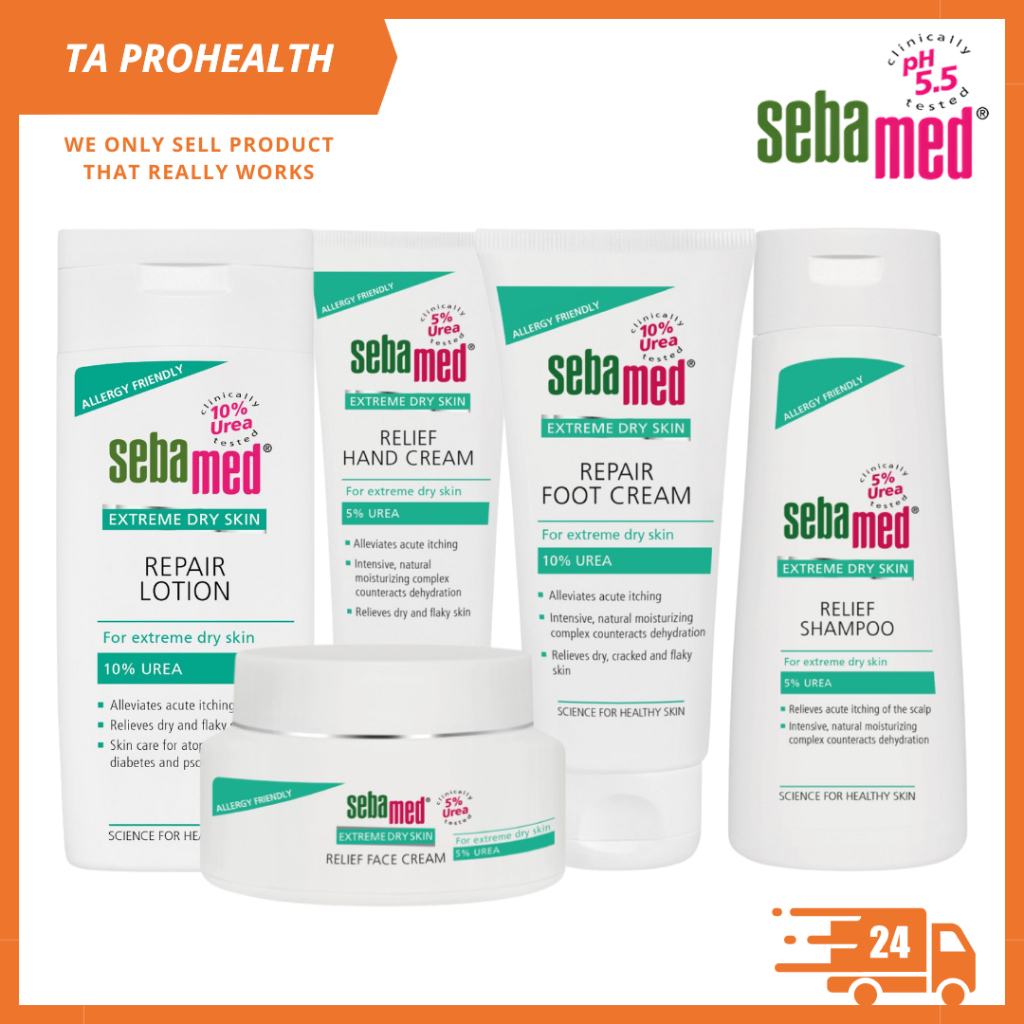 Sebamed Extreme Dry Skin ( Face Cream / Lotion / Face Cream / Foot ...