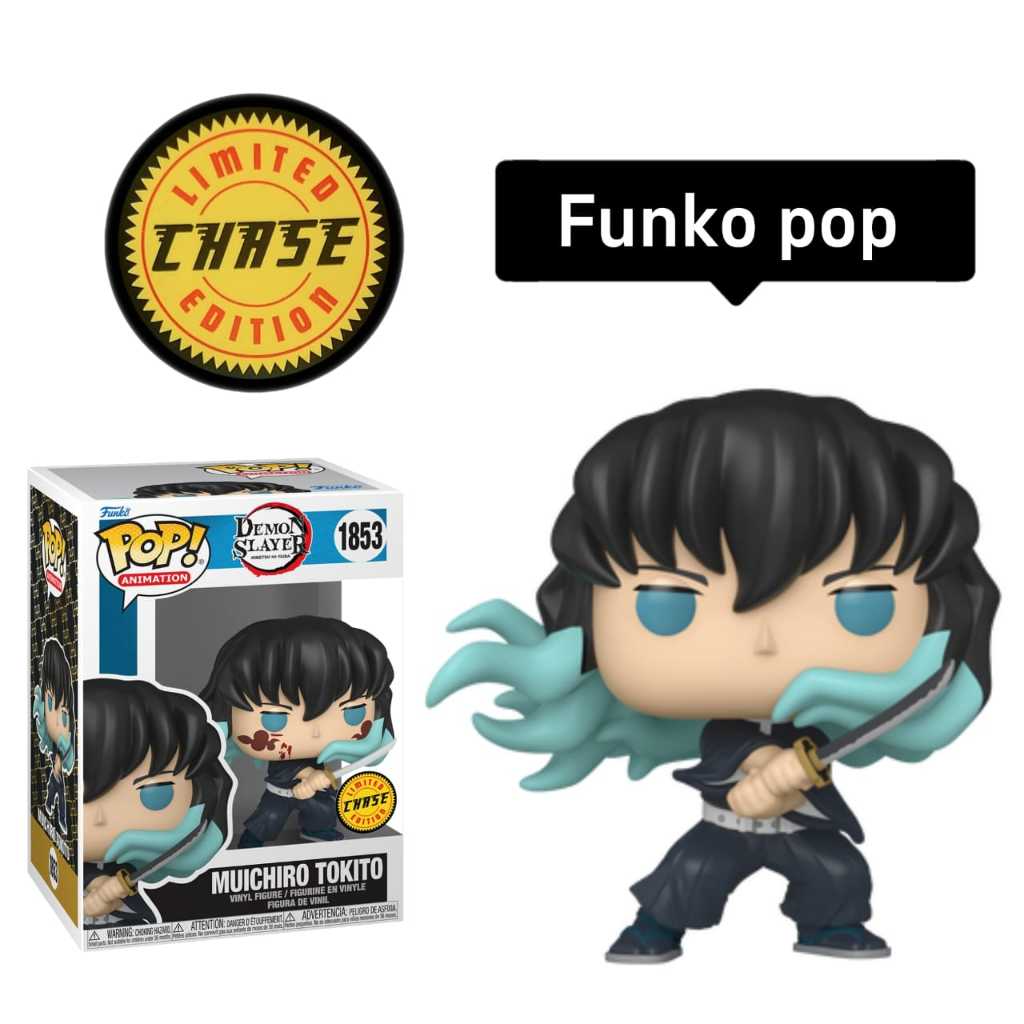 Original Funko Pop! Animation Demon Slayer 1853 Muichiro Tokito (Chase ...