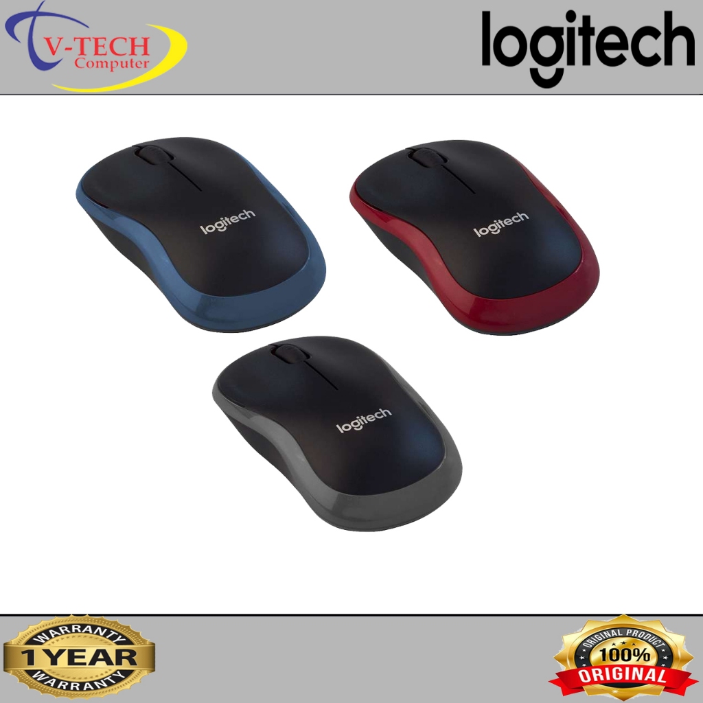 LOGITECH M185 WIRELESS MOUSE | Shopee Malaysia