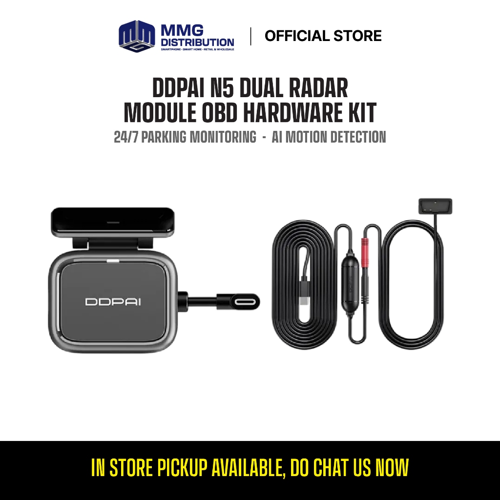 DDPAI N5 Dual Radar Module OBD Hardwire Kit - READY STOCK, 24H Parking ...