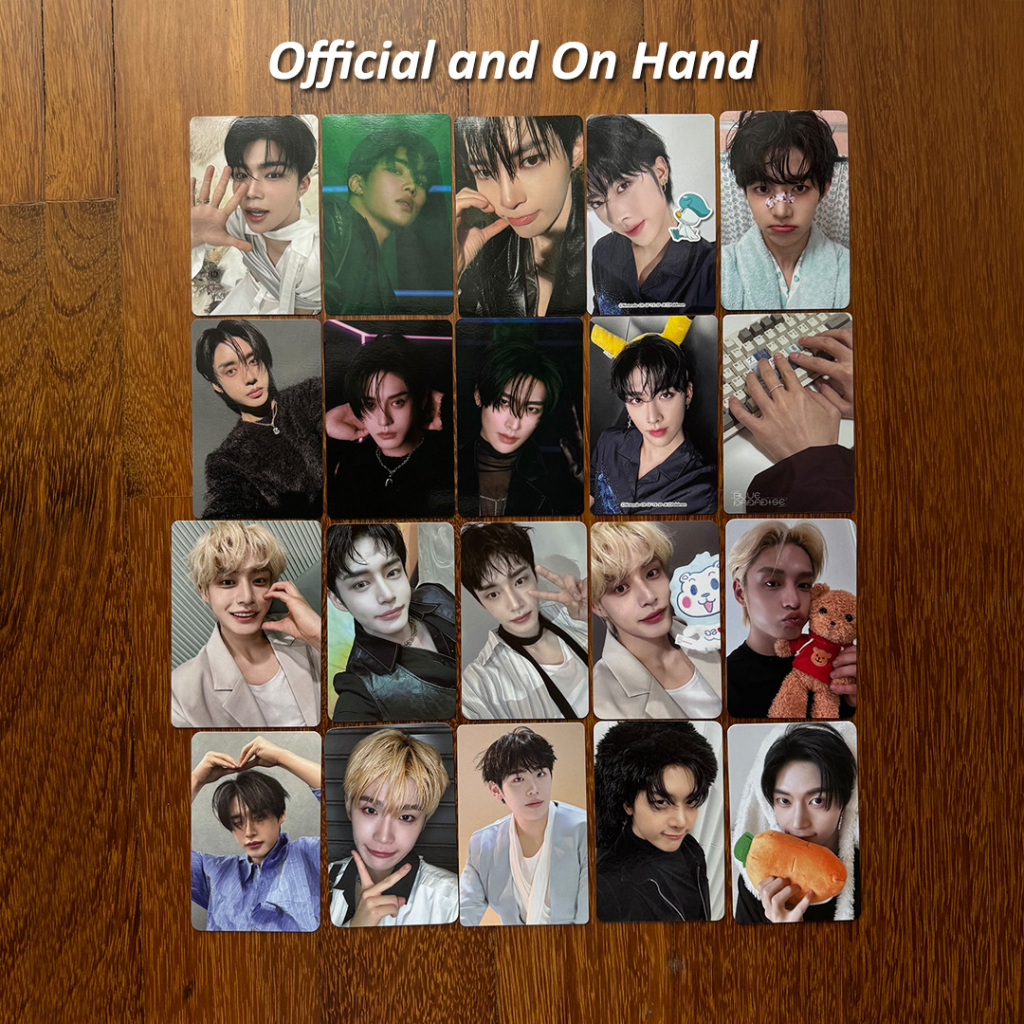 ZB1 Zerobaseone Official Photocard POB PC Blue Paradise PRESENT Cinema ...