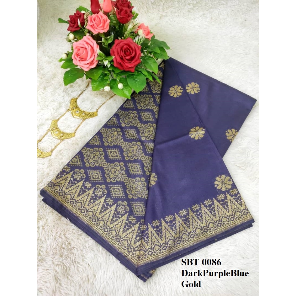 SONGKET TABUR KOLEKSI BIRU BLUE | Shopee Malaysia
