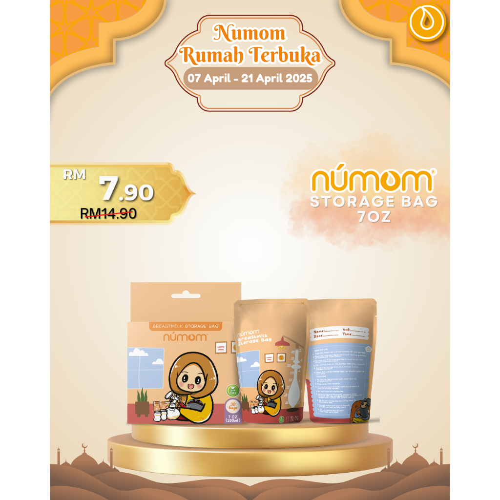 NUMOM BREASTMILK STORAGE BAGS 3OZ/5OZ/7OZ/12OZ | Shopee Malaysia
