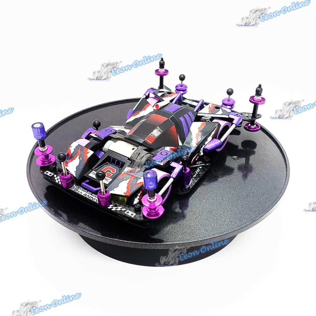 Tamiya Super FM Chassis Custom Modified With Black Purple painted ...