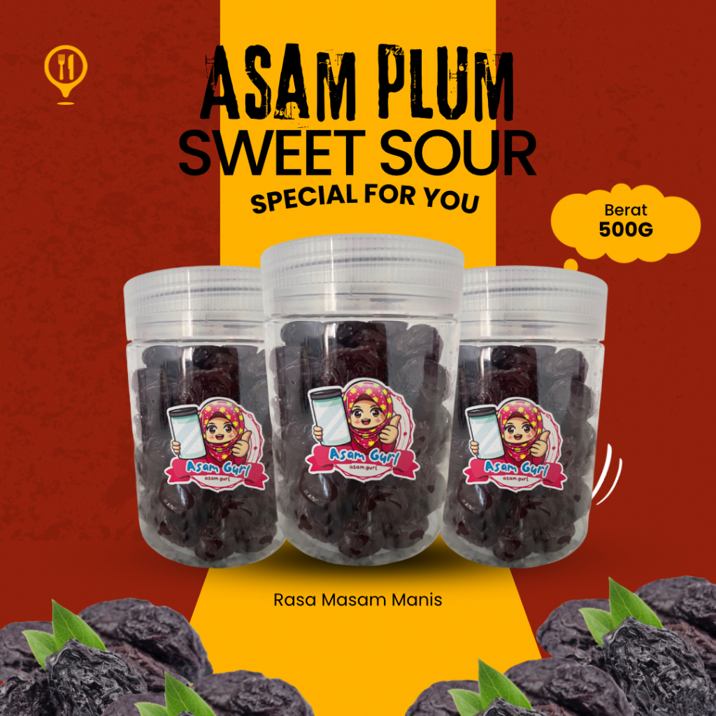 500Gram Asam Plum Sweet Sour | Shopee Malaysia