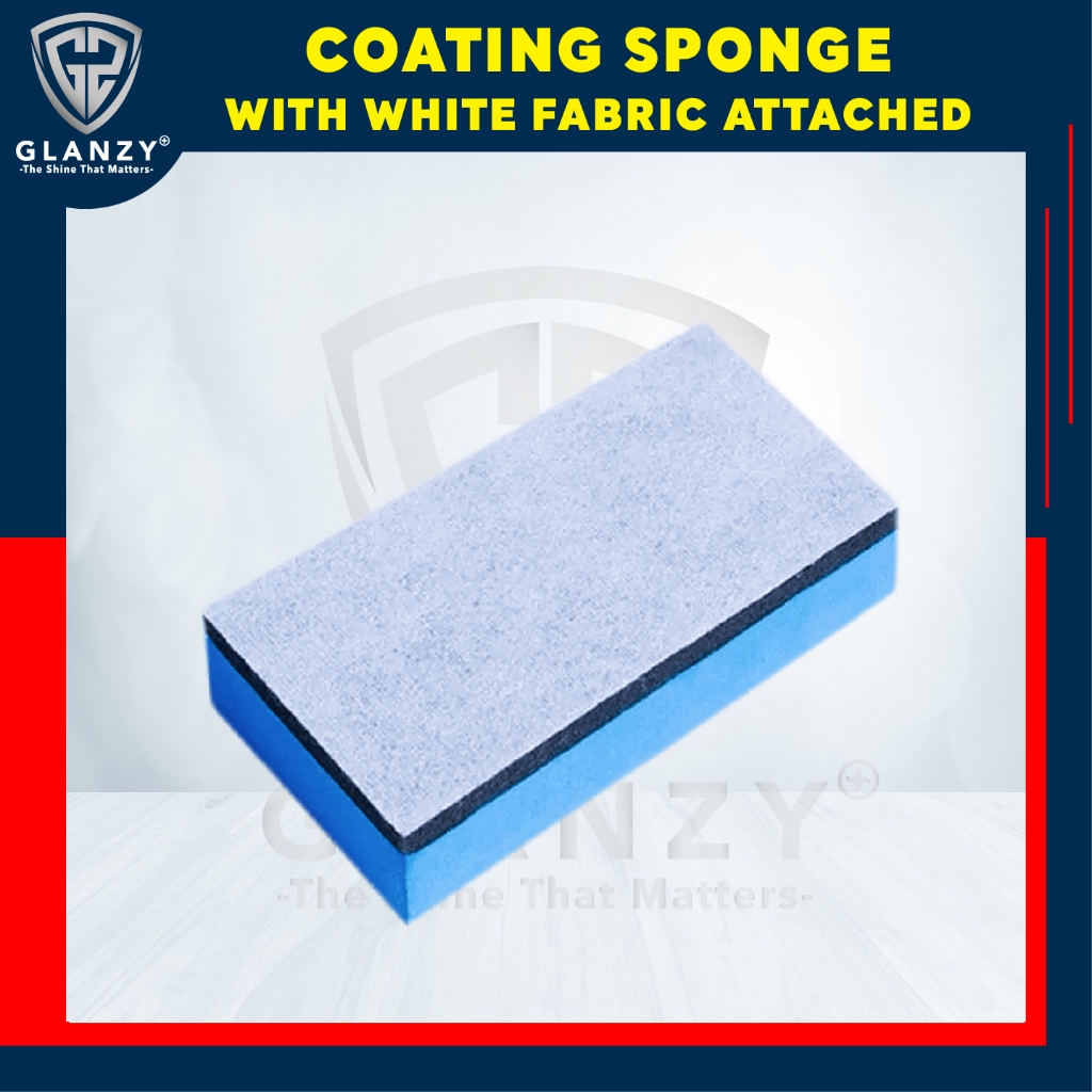 COATING SPONGE WITH WHITE FABRIC ATTACHED | Shopee Malaysia