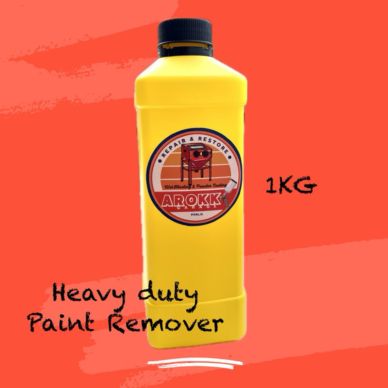 Penanggal Cat , Paint Remover, Heavy-Duty Paint Stripper, Asid Cat, 1kg ...