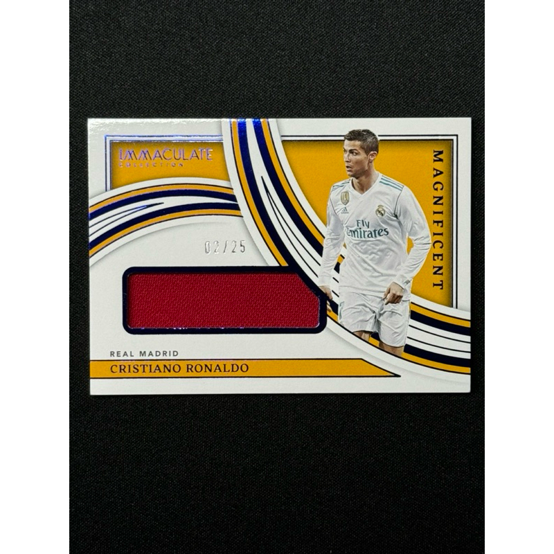 CRISTIANO RONALDO 02/25 NUMBERED MAGNIFICENT PACTH CARD #MM-CR7 2023 ...