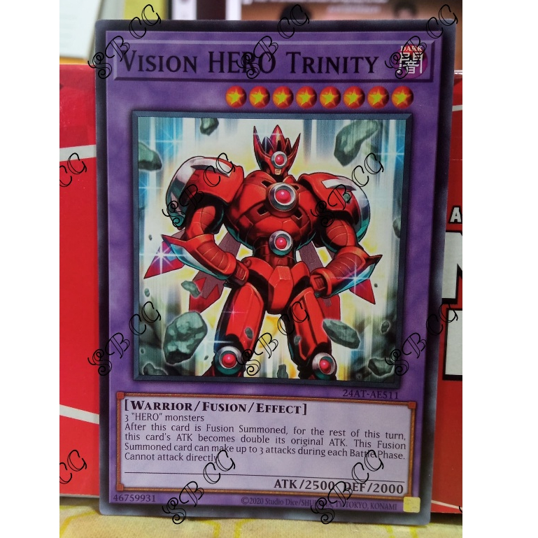 Tournament Pack 2024 Vol.5 24AT - AE511 '' Vision HERO Trinity ...