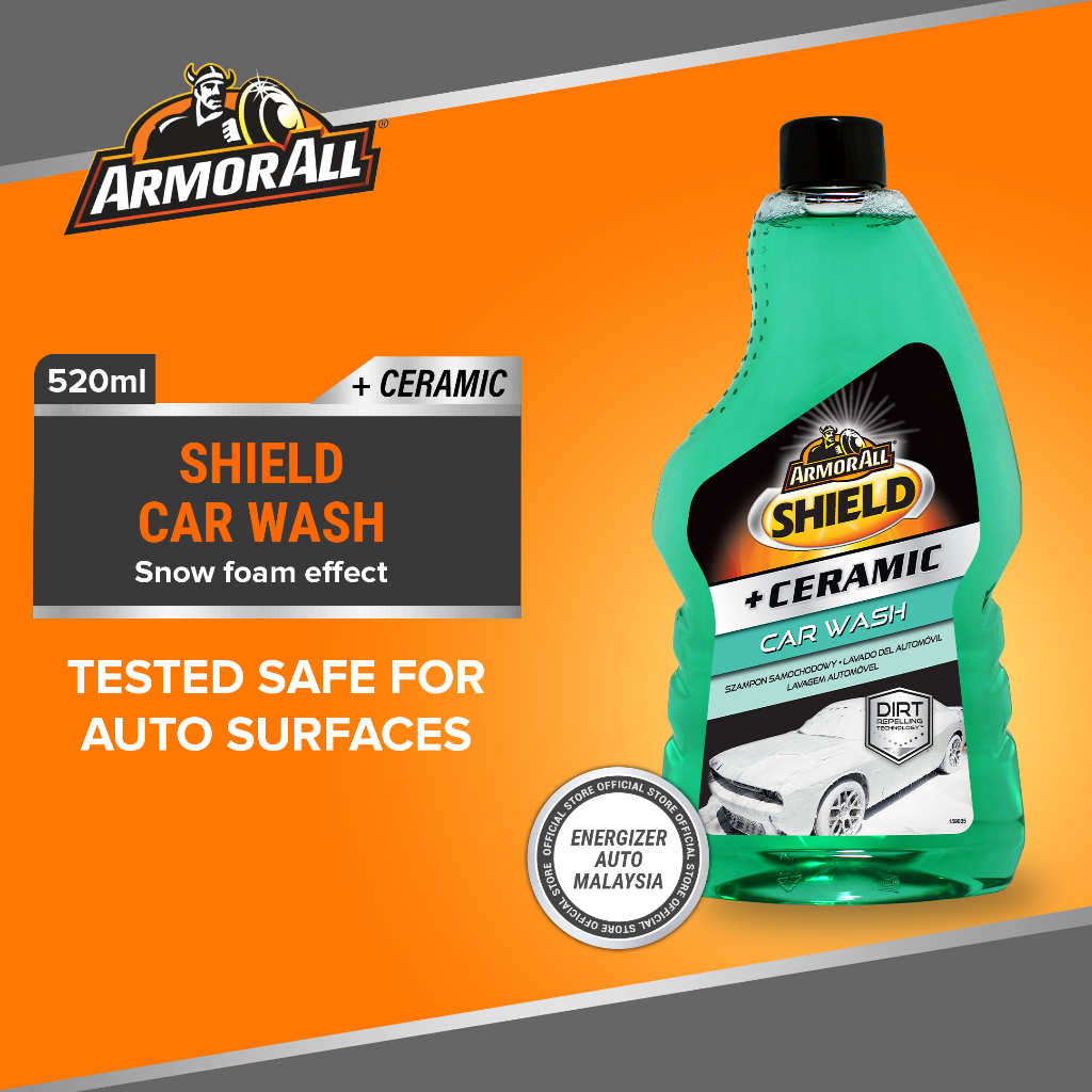 Armor All Shield + Ceramic Car Wash (520ml) | Shopee Malaysia