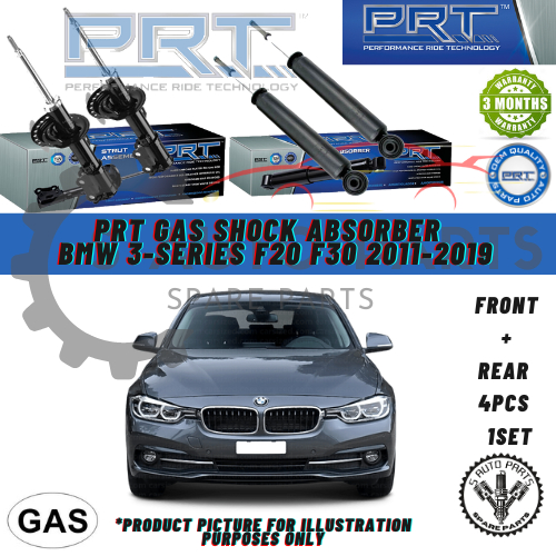BMW 3-SERIES F20 F30 2011-2019 (FRONT OR REAR) 100% BRAND PRT SHOCK ...