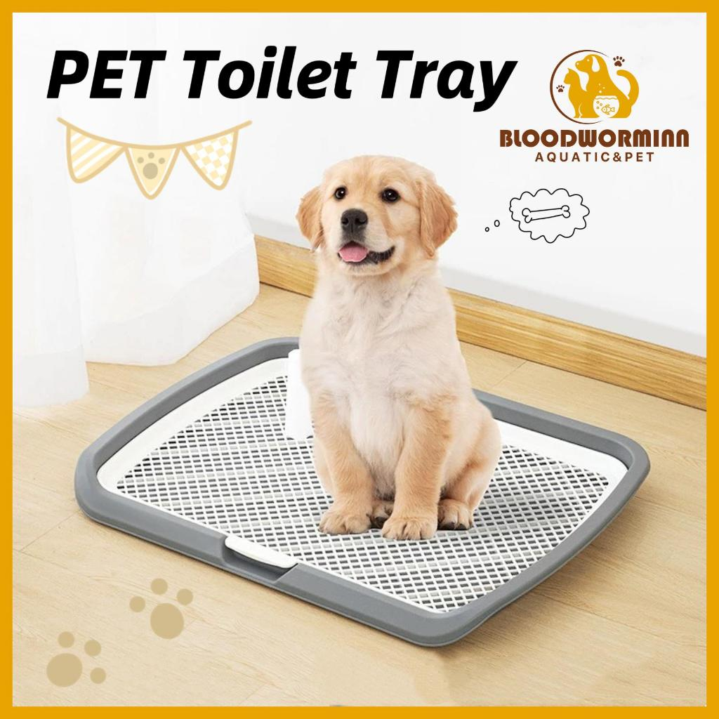 Dog Training Potty Dog Toilet Puppy Tray With Stand Column Pet Toilet ...