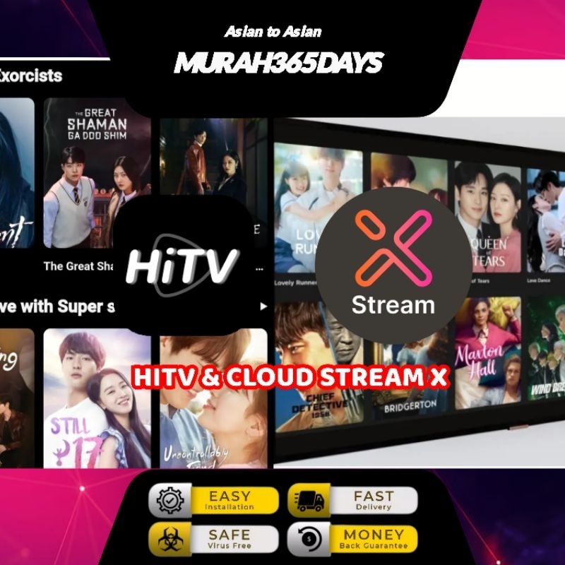 COMBO HITV CLOUD STREM X 🔥PROMO COMBO 2 + 1🔥 UNLIMITED DAYS | UNLIMITED ...