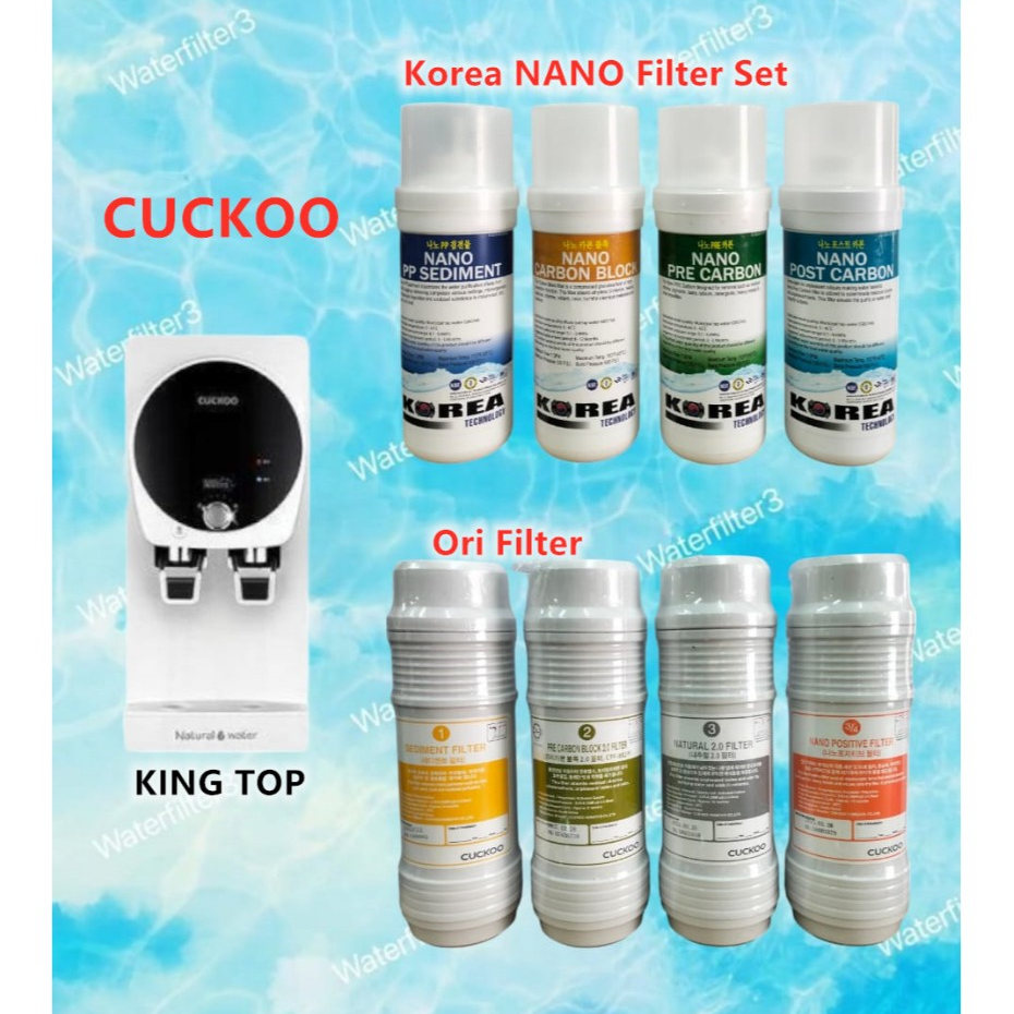Penapis Air Filter Gantian untuk CUCKOO Machine Model King Top / King Top 2 Ori Filter atau OEM ...