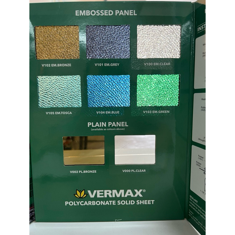 Vermax Solid PC (Polycarbonate) Sheet | Shopee Malaysia
