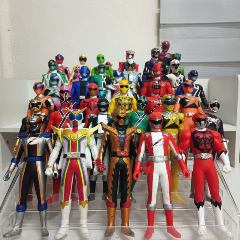 Bandai Sofubi 6.5 Super Sentai Power Rangers | Shopee Malaysia