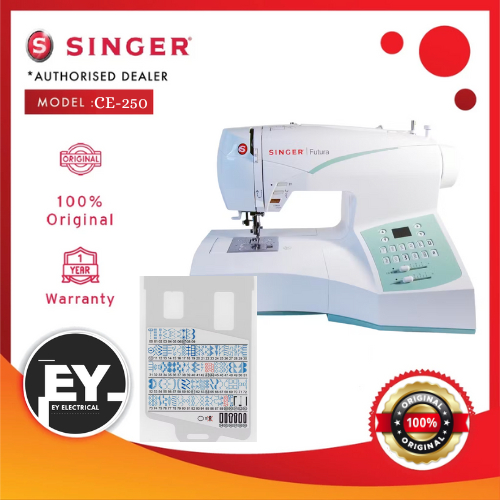 Singer CE-250 Computerized Sewing Machine | Shopee Malaysia