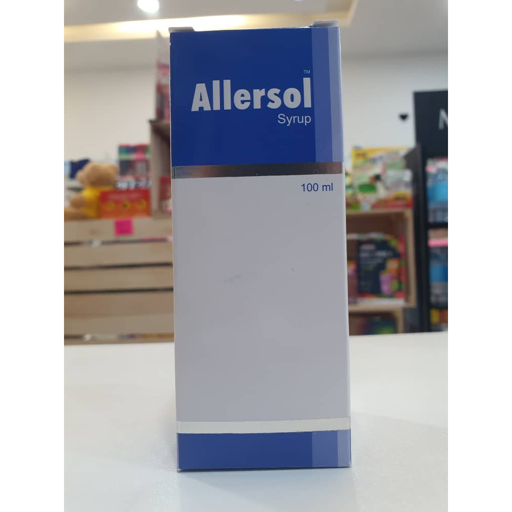 ALLERSOL SYRUP 100ML | Shopee Malaysia