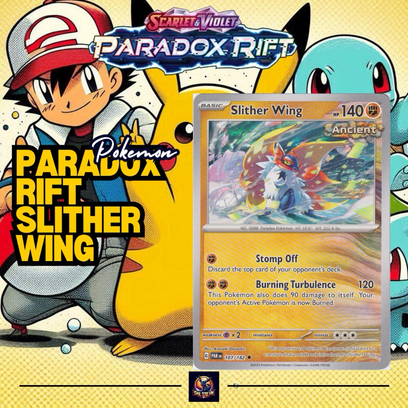 Pokemon TCG Slither Wing Paradox Rift | Shopee Malaysia