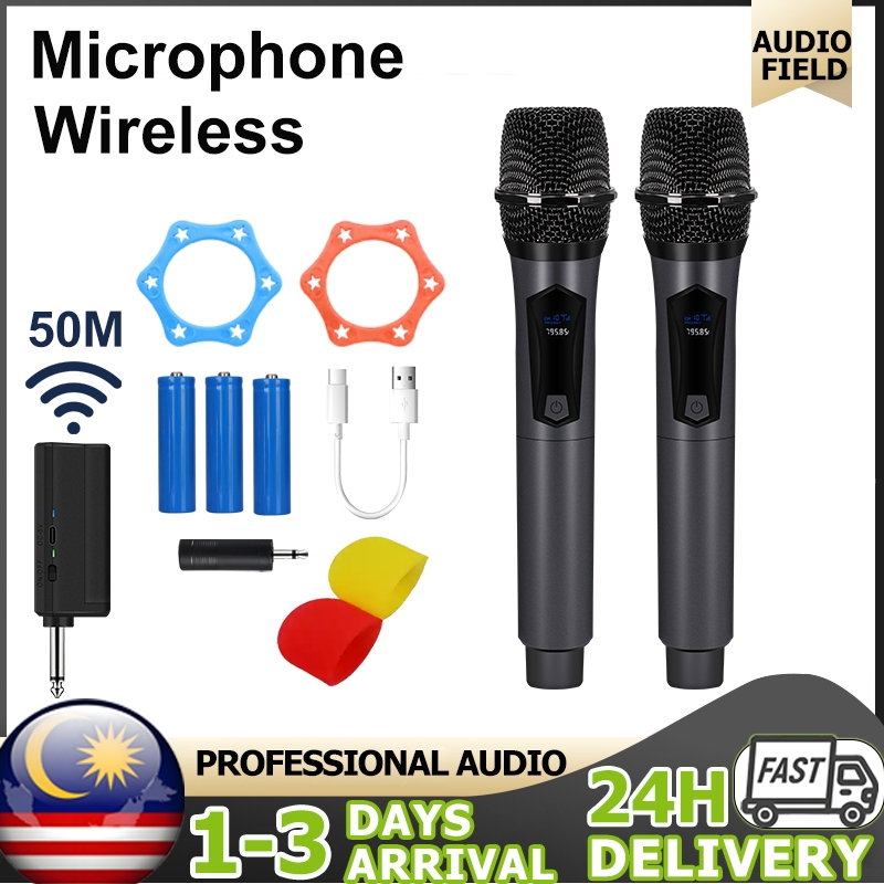 UHF handheld microphone wireless microphone rechargeable microphone ...