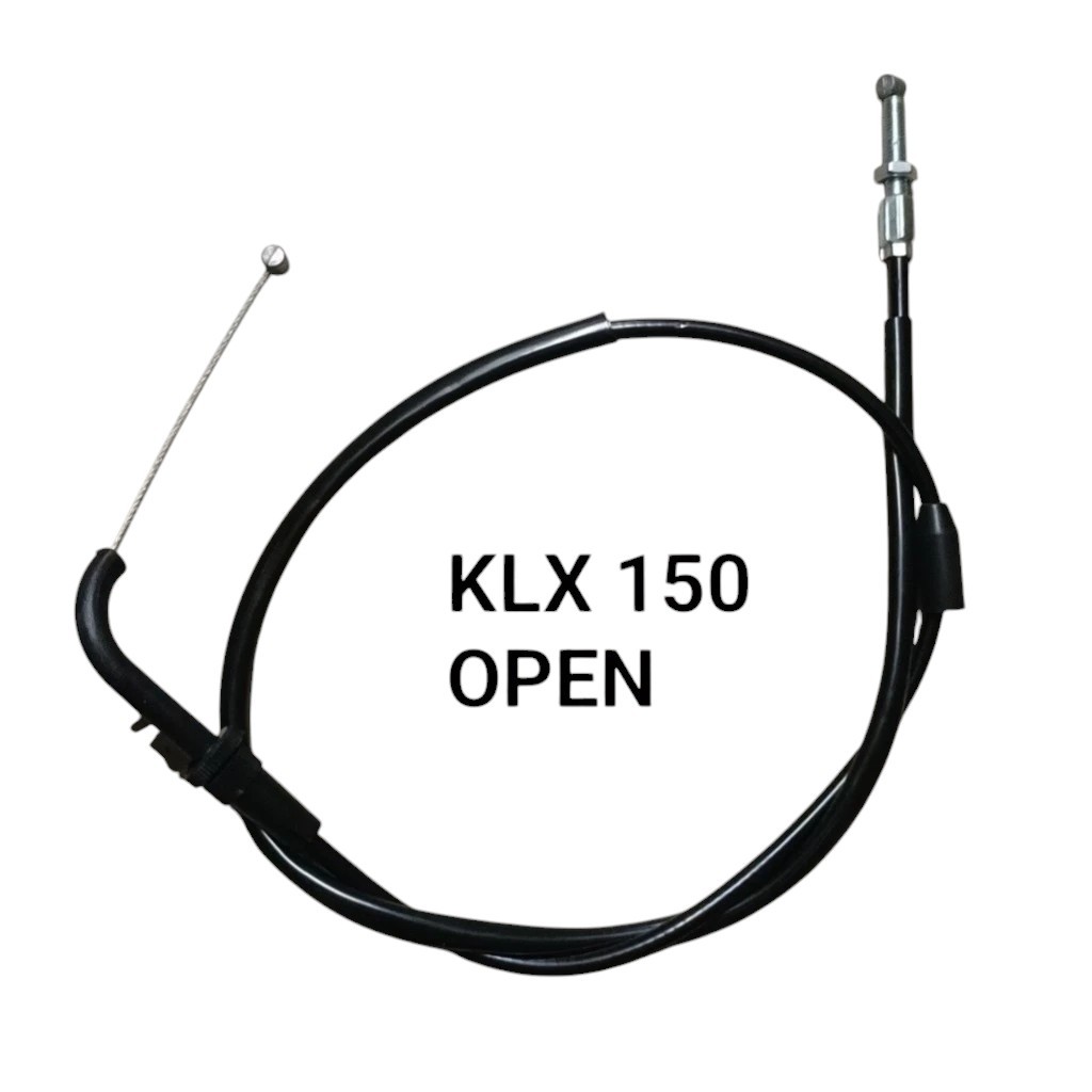 Kawasaki KLX 150 KLX150 THROTTLE CABLE - OPEN / CLOSE Cable Throttle ...