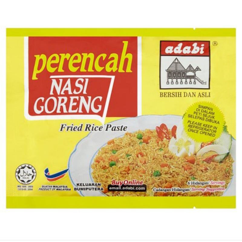 ADaBI Halal.☑️ Pes Nasi Goreng 120g | Shopee Malaysia