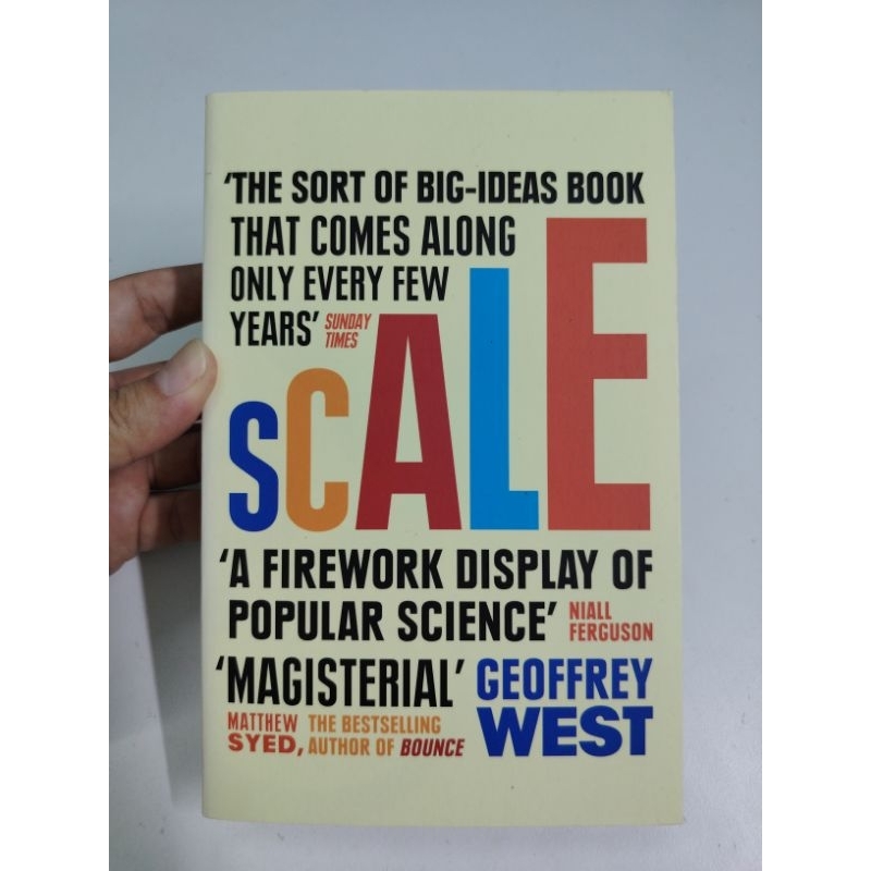 [BB] [100% Original] Scale by Geoffrey West (Nonfiction > Business ...