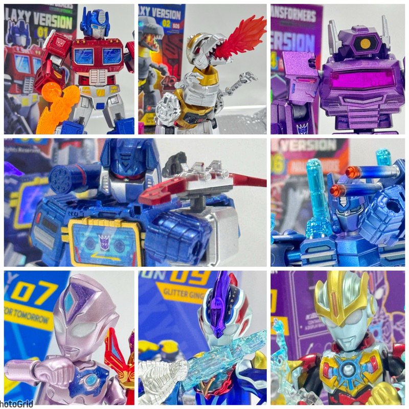 Super Secret Blokees Getz KR Transformers Ultraman OP Grimlock Saga ...