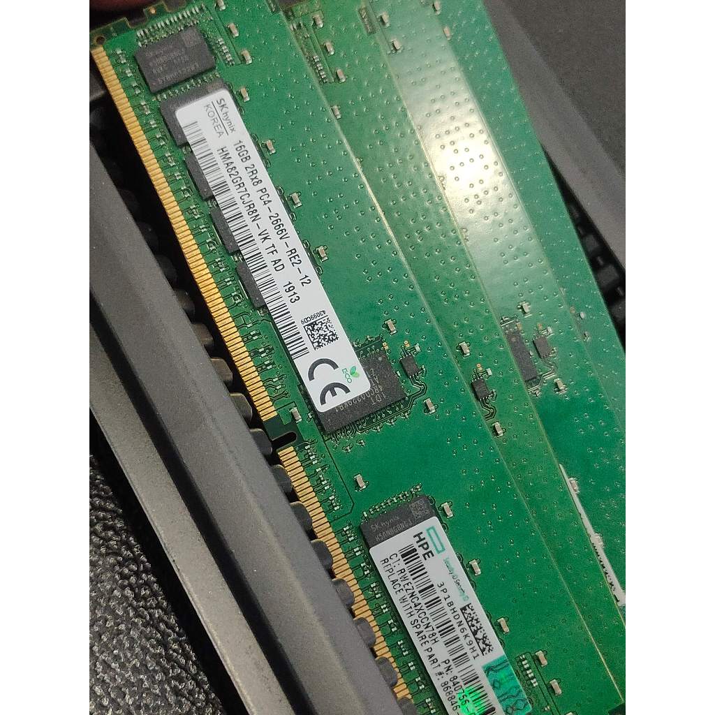 835955-B21 868846-001 840756-091 HPE 16GB (1X16GB) DUAL RANK X8 DDR4-2666 CAS-19-19-19 ...