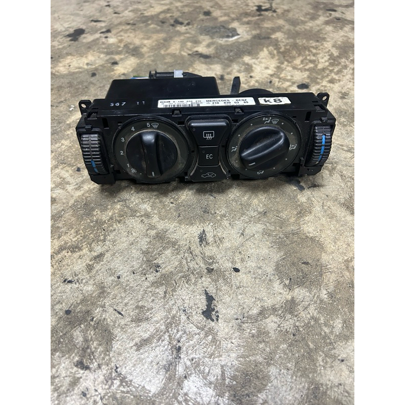 Mercedes w202/w210 aircond switch/aircond control panel (original used ...