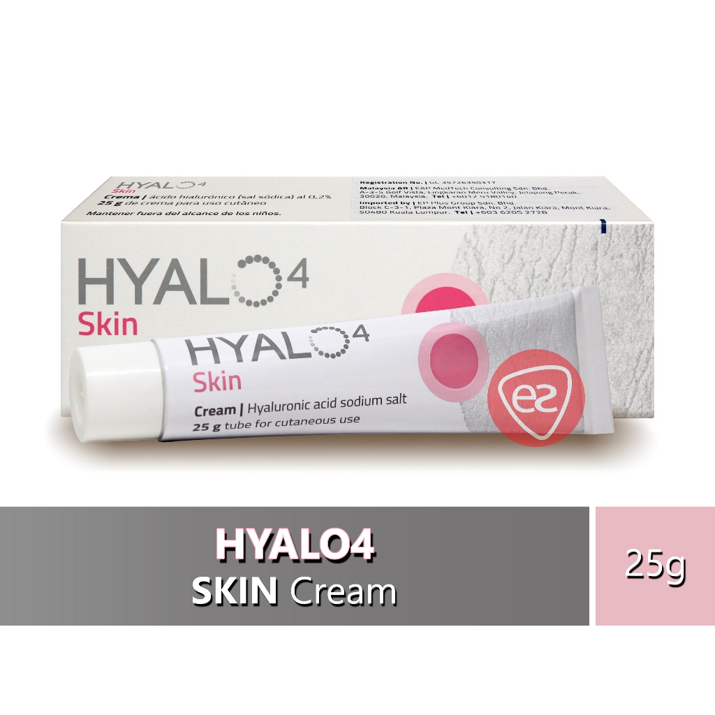 Hyalo4 Skin (Hyaluronic Acid Sodium Salt) Cream 25g For Cutaneous Use ...