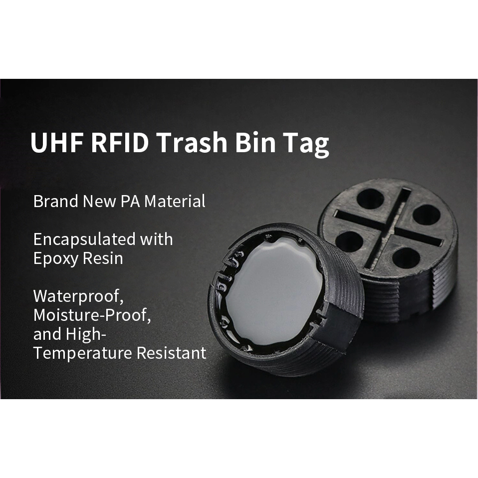 UHF RFID Garbage Bin Tag | Waste Management | 860–960MHz | Smart ...